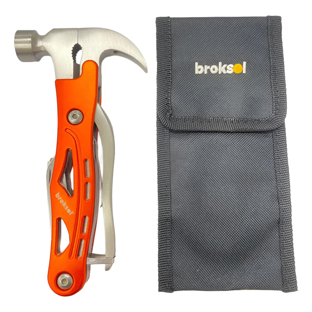 Pinza Multiuso 11 Elementos + Martillo – Brogas